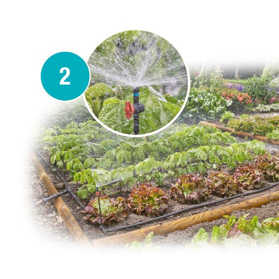 Irrigação automática - GARDENA